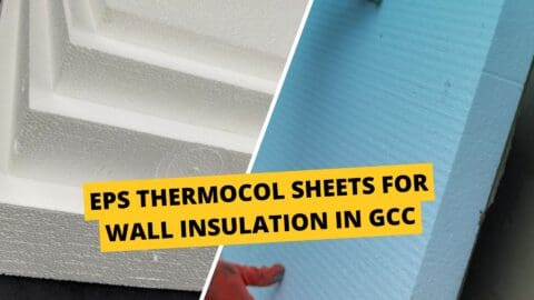 EPS Thermocol Sheets for Wall Insulation in GCC